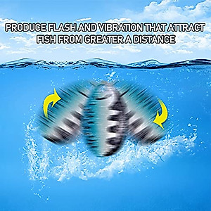 Dr.Fish Fishing Indiana Spinner Blades Kit Lure Making Supplies for Spinner Spinnerbaits Walleye Rig Crawler Harness Lures for Trout Salmon Bass Fishing