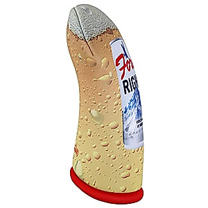 Fore Right Beer Can Driver 460cc Club Headcover Handmade by BeeJos