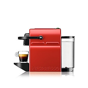 Nespresso BEC120RED Inissia Espresso Machine by Breville, 24 ounces, Red