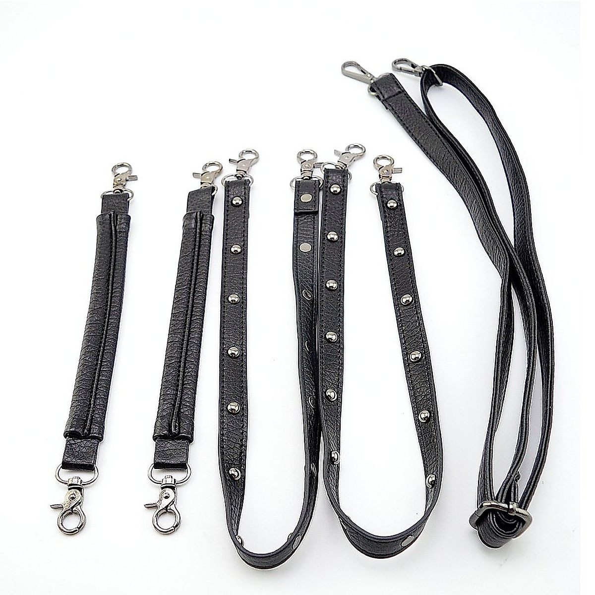 Mn&Sue Modern Punk Pu Leather Cross Body Silvery Rivet Studded Shoulder Nightclub Hobo Handbag for Lady