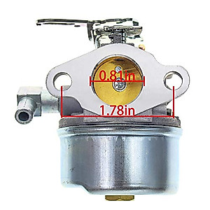 MOTOALL Carburetor for Tecumseh 632107A 632107 640084B 640084A TORO 521 SnowBlower HSK40, HSK50,HS50 LH195SP - Tecumseh 632107 Carb With Gasket