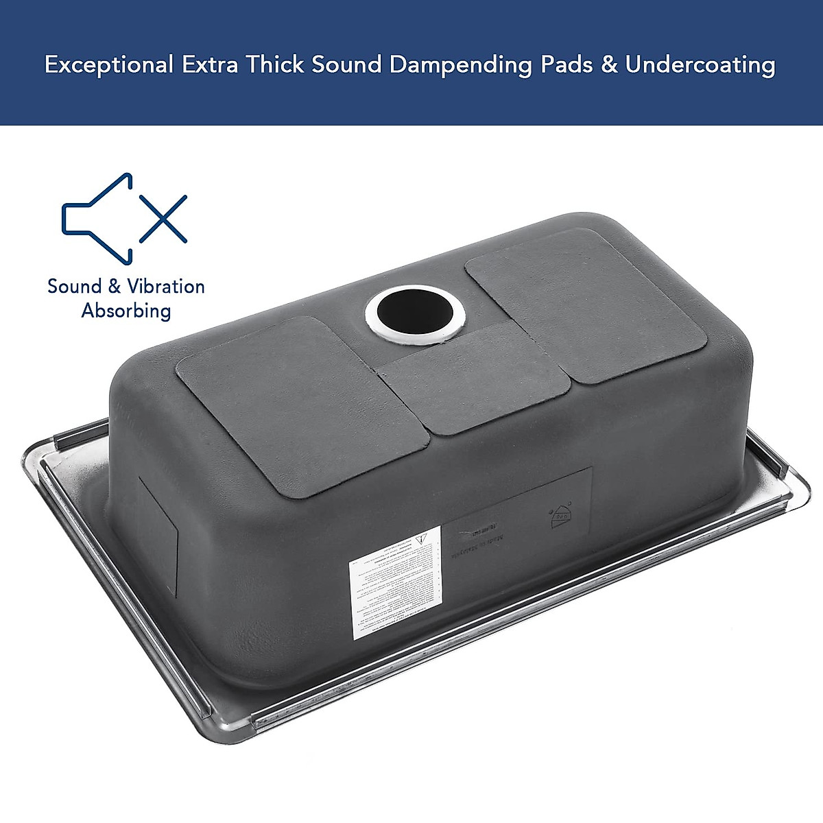 CozyBlock 33 x 22 x 9 Inch 60/40 Offset Top-mount/Drop-in Stainless Steel Double Bowl Kitchen Sink with Strainer and Protective Bottom Grid - 18 Gauge Stainless Steel-1 Faucet Hole