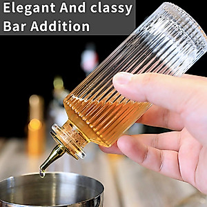 Bitter Bottle – Pillar Shape Bitter Bottle for Cocktail, 4.7oz / 140ml, Great for Bartender, Home Bar