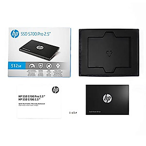 HP SSD S700 Pro 2.5" 512GB SATA III 3D NAND Internal Solid State Drive (SSD) 2AP99AA#ABL