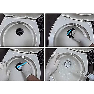 2 PCS Toilet Flush Ball Seal 385311658 for Dometic RV 300 310 320 301 Motorhome Camper and Trailer Toilets