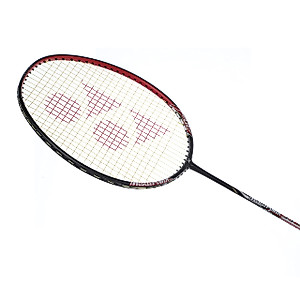 YONEX Muscle Power 33 Light Graphite Badminton Racquet, Black Red