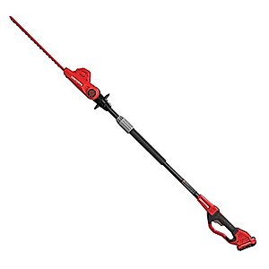 CRAFTSMAN V20 Cordless Pole Hedge Trimmer, 18-Inch, Extended Reach, Battery and Charger Included (CMCPHT818D1)