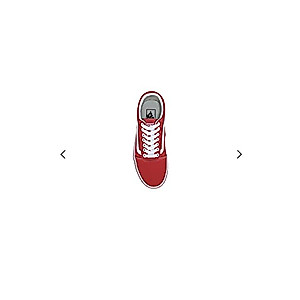 Vans Ward Low Top Sneaker - Racing Red/White (9.5) (Racing Red/White)