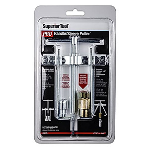 Superior Tool 03876 Pro Handle & Sleeve Puller, Gray