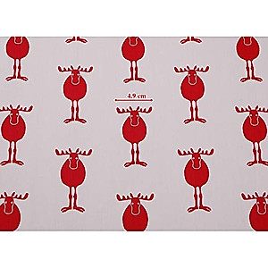 PHEZEN 10 Pieces Christmas Cotton Fabric Bundles, Sewing Square Fabric Scraps Quilting Fabric Squares Assorted Christmas Patterns Cotton Patchwork for DIY Craft Christmas Party Supplies, 25 x 25 cm