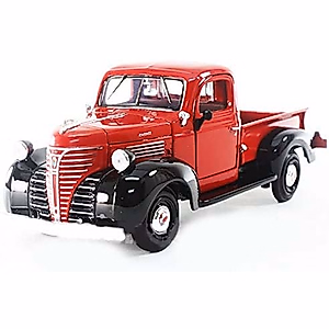 MOTORMAX 74278 1941 41 Plymouth Pick UP Truck 1/24 DIECAST RED,#G14E6GE4R-GE 4-TEW6W206345