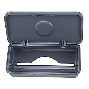 Foviza Wall Mounted Trash Bags Holder Multi-Purpose Garbage Bag Dispenser Storage Box Hanging Grocery Bag Dispenser Organizer for Home Kitchen Cabinet