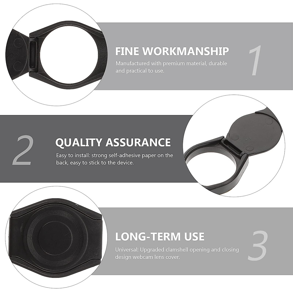 Hemobllo 5pcs Privacy Cover Tablet Protector Computer Laptop Webcam Covers Computers Laptops Phone Camera Cover Camera Covers Camera Lens Covers Cell Phone Protective Film Plastic