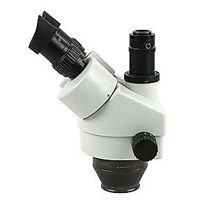 N/A Industrial Trinocular Stereo Microscope Magnification Continuous Zoom 7X - 45X for LAB Phone PCB Repair Soldering