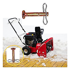 yhoparts Shear Pins and Cotters Pins fits for Cub Cadet MTD Troy-Bilt Replaces 738-04124A, 714-04040, 738-04124 Snowblowers (10 Pairs)