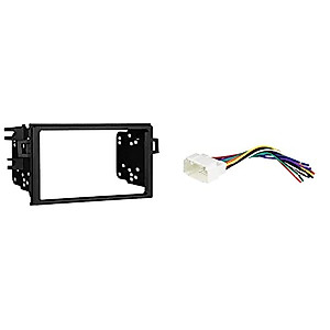 Metra 95-7895 Double DIN Installation Dash Kit for 1998-2002 Honda Accord & Scosche HA08B Compatible with Select 1998-11 Honda Power/Speaker Connector/Wire Harness