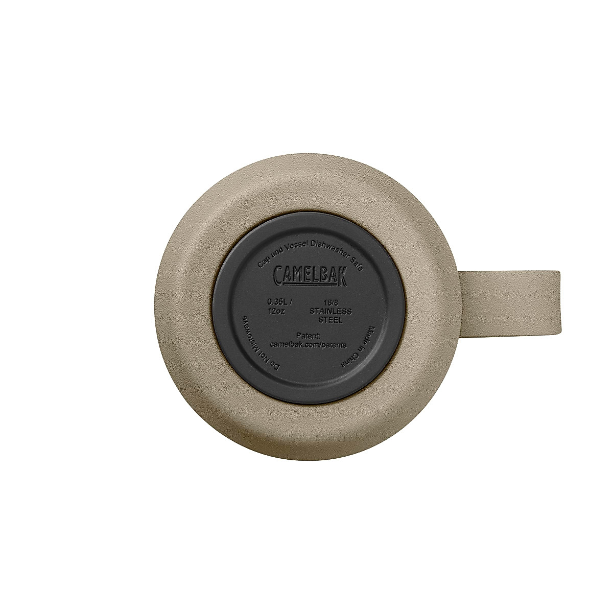 CamelBak Horizon 12oz Camp Mug - Insulated Stainless Steel - Tri-Mode Lid - Dune