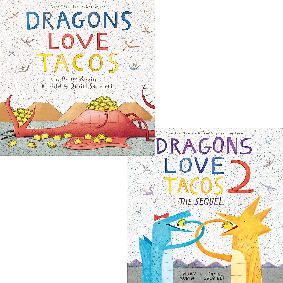 Dragons love tacos collection 2 books set by adam rubin