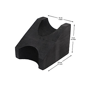 Brilliance Depot Guitar Mat with Cradle Neck Support - Durable, Non-Slip High Quality TPE Material - Complete with Microfiber Guitar Cloth