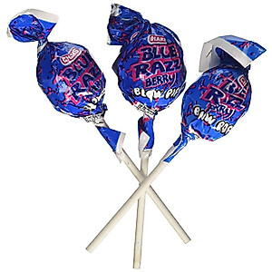Blow Pop Charms Blow Pop Blue Razzberry Lollipop