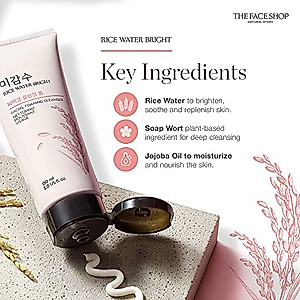 THE FACE SHOP Best Sellers Holiday Kit | Face Wash for Sensitive,Combination & Oily Skin | Organic Vegan Anti-aging Face Moisturizer | K-Beauty Skincare,Korean Skincare Set