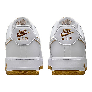 Nike Air Force 1 '07 White/White-Bronzine Mens Size 9