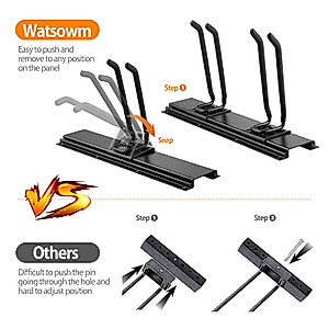 Garage Wall Organizer, Garden Tool Organizer, Garage Tool Organizer Wall Mount, Heavy Duty Steel Wall Holders for Yard Tools Hanger, Corner Shelves with Rake & Shovel Rack, Garage Gifts for Men