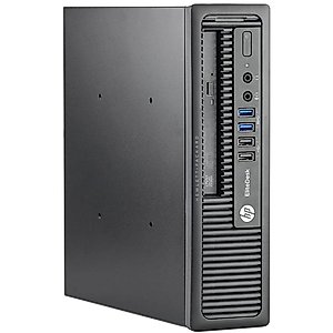 HP ProDesk 600 G1 SFF, Core I5-4570 up to 3.6G,16G DDR3, 120G SSD+3T,USB 3.0, DVD,WiFi,VGA,DP Port,HDMI,BT 4.0,+1G Graphics,W10P64(Certified Refurbished)-Support-English/Spanish