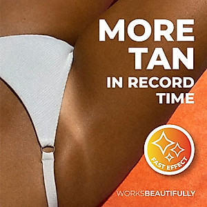 BYROKKO Shine Brown Tanning Oil 7.1 Fl Oz, Tan Accelerator Cream, Use it as Indoor Tanning Lotion for Tanning Beds or Outdoor Sun, Faster Tanning with Premium Natural Ingredients