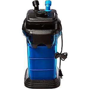 Penn-Plax Cascade 1200 Canister Filter and Optimizer Pre-Filter Aquarium Maintenance Bundle – Provides Physical, Biological, and Chemical Filtration