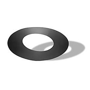 DuraVent 8DT-RSTC3 Duratech Roof Support Black Trim, 8" Diameter