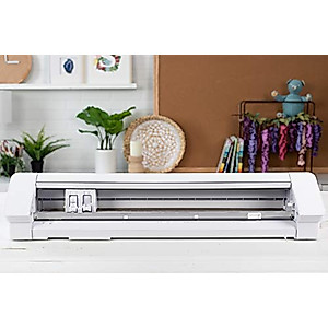 Silhouette Cameo 4 Pro 24 Inch Version - 24" Cutting Mat, Power Cords, Built in Roll Feeder, Silhouette Studio Software