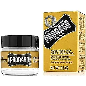 Proraso Moustache Wax, 0.5 oz (Pack of 1)