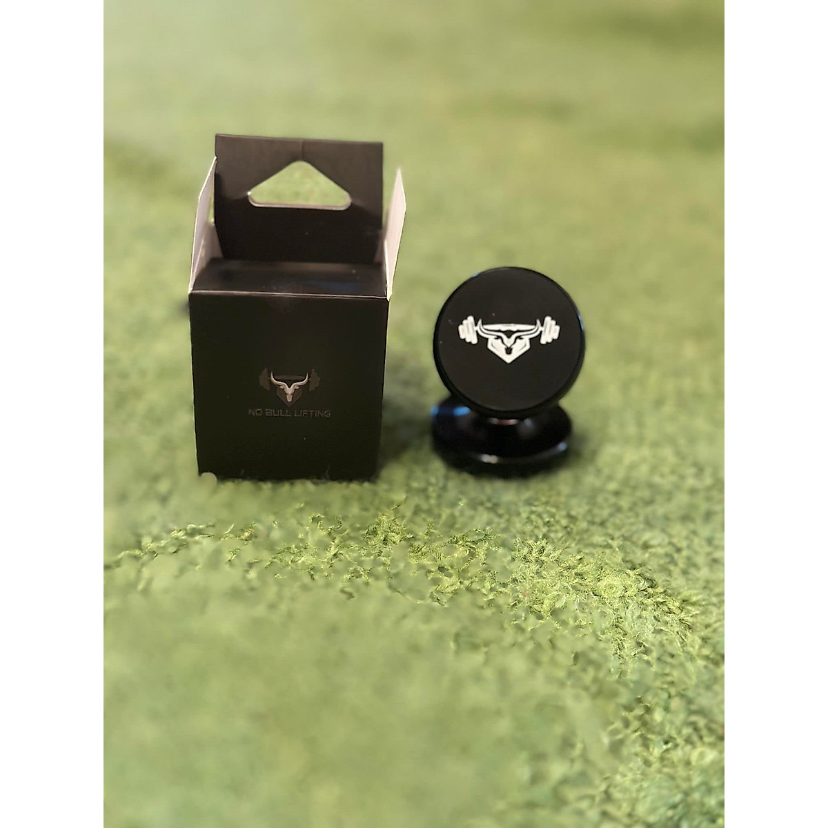 No Bull Lifting Magnetic Phone Mount and Holder for Cars and Metal Surfaces - Gym Phone Holder - Mount and Holder for Recording and Videos - Two Way Magnet Phone Mount and Holder