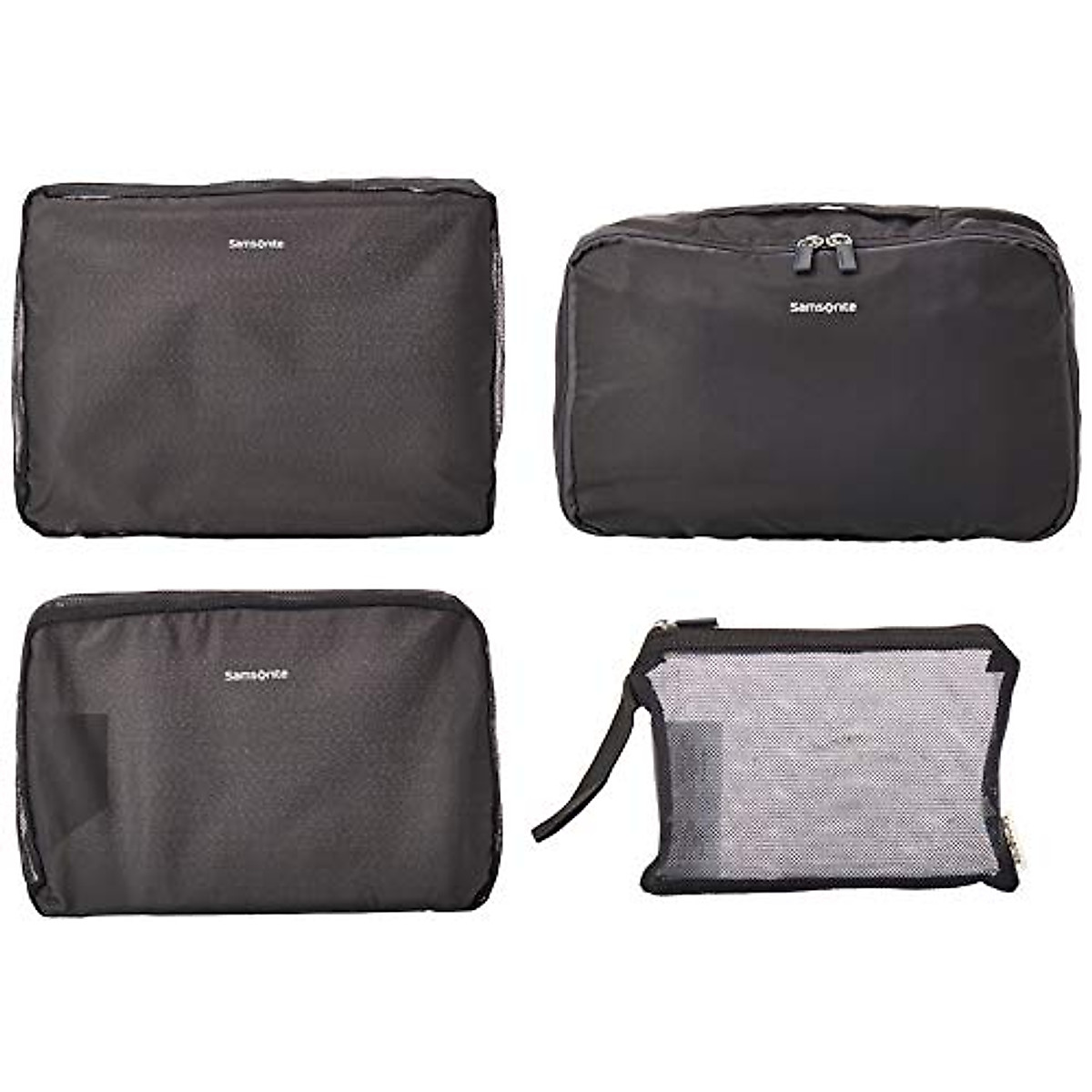 Samsonite 4-in-1 Packing Cubes, Graphite, One Size
