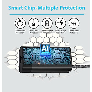 90W Type C Laptop Charger, Universal 20V 4.5A Chromebook Adapter for Dell Latitude 5420 5520 7420 5400 7300 7389 5430 5530 7430 7390 ; Dell XPS 13 12 9320; Precision 5530 2in1, 3540, 3550, 5550, 5750