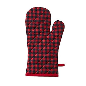 SKL Home Woodland Winter Oven Mitt and Pot Holder Set, 8x8