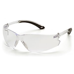 Pyramex S5810ST Itek Safety Glasses Clear Temples w/Clear Anti Fog Lens(12 Pair)