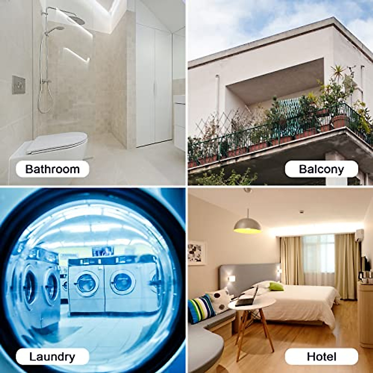 Retractable Clothesline Adjustable Laundry String Line SUS304 Stainless Steel Clothes Dryer Hotel Style Heavy Duty Clothes Line Dryer