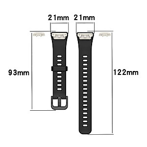 TangYang Compatible Strap for Huawei Band 6 / Honor Band 6 Replacement TPU Strap
