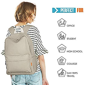 Tom Clovers Canvas Backpack Rucksack Weekender Bag Laptop Bag School Backpack