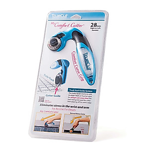 TrueCut 28mm My Comfort Rotary Cutter | Erginomic TrueCut 28mm Rotary Cutter from The Grace Company