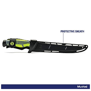 Boning Knife- w/ Sheath 9", Green