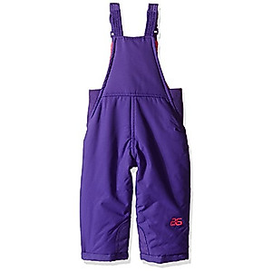 Arctix Infant/Toddler Chest High Snow Bib Overalls, Purple, 4T