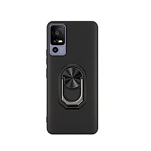 Futanwei for TCL 40 XE 5G / TCL 40 X 5G Case with Screen Protector, TCL 40 XE 5G Phone Case, TCL 40 X 5G Phone Case, Slim Fit Protective Phone Case Cover, Built-in Ring Holder Finger Kickstand