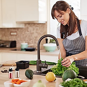 Mimorou 40 Pack Plastic Spice Jar with Shaker Seasoning Containers 3.5 oz Container Black Lids Jars for Kitchen Storing Powder