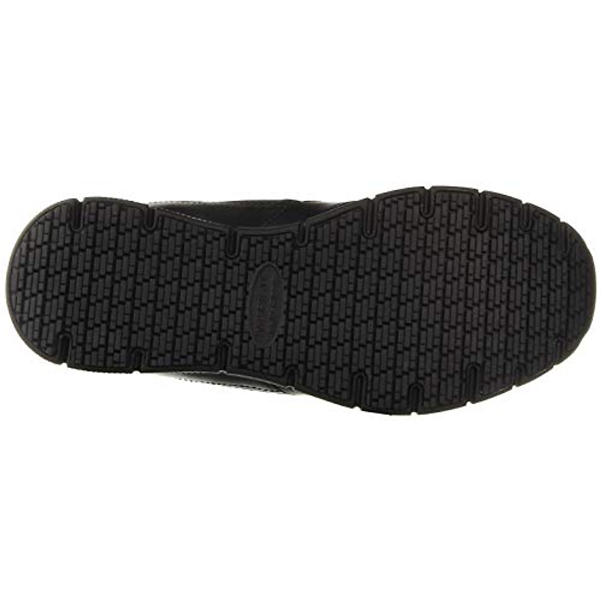 Skechers mens Nampa Food Service Shoe, Black, 10.5 US