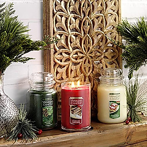 Yankee Candle Sparkling Cinnamon Scented, Classic 22oz Large Tumbler 2-Wick Candle, Over 75 Hours of Burn Time