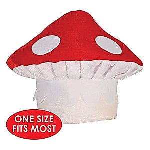 Beistle Plush Mushroom Hat