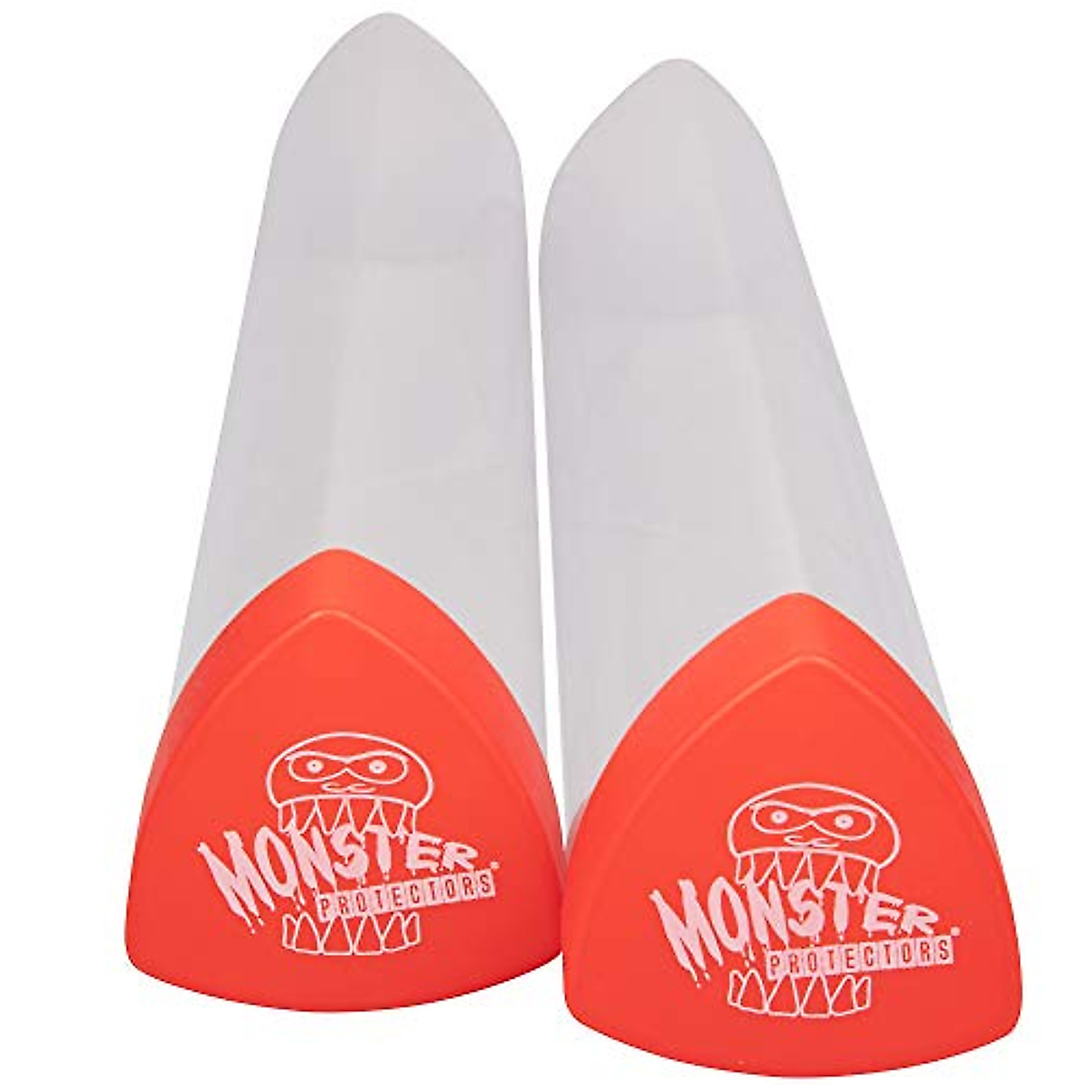 Monster Protectors Playmat Tube Prism-Shaped Play Mat Tube (Red)- Won't Roll Off Surface and Easy in and Out Design 2-Pack